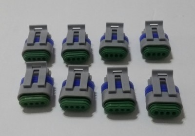 GM LS LS2 LS7 LQ4 Set of 8 IGNITION COIL CONNECTOR PLUG (4 pin ) | eBay