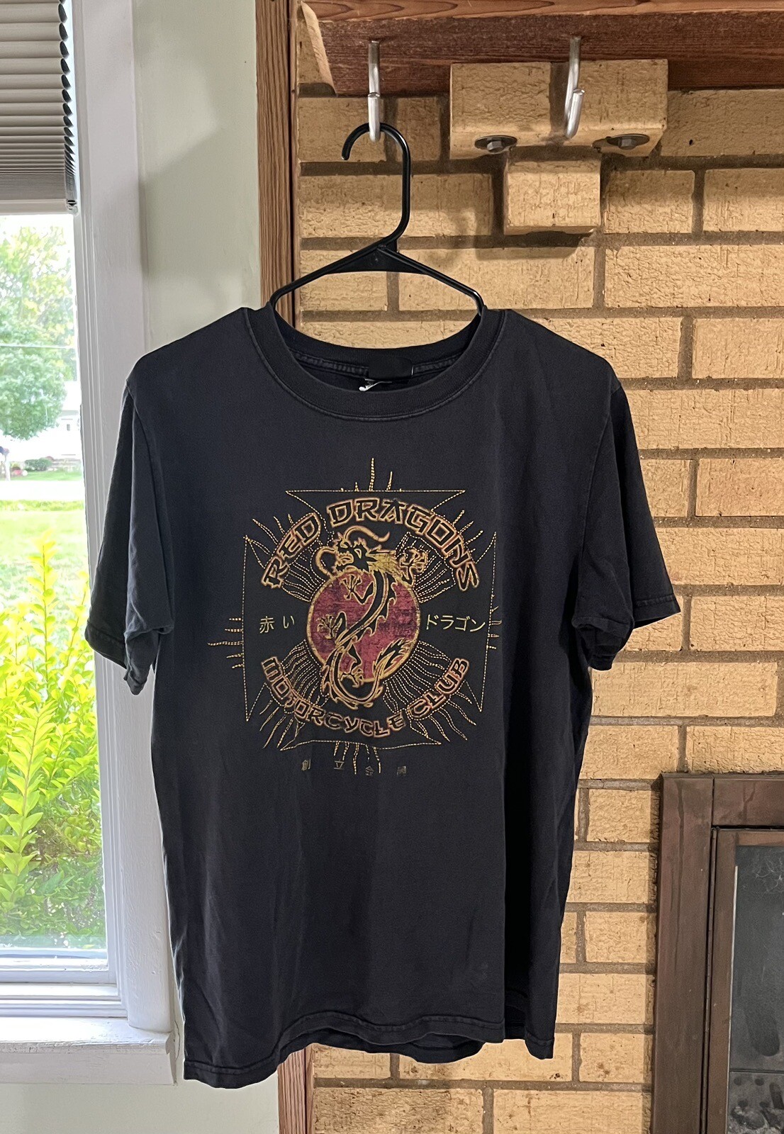 Red Dragon Motorcycle Club T Shirt - Gem