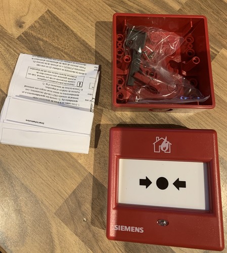 Siemens Manual Call Point FDM226-RP X3 Inc Hinge Cover | eBay UK