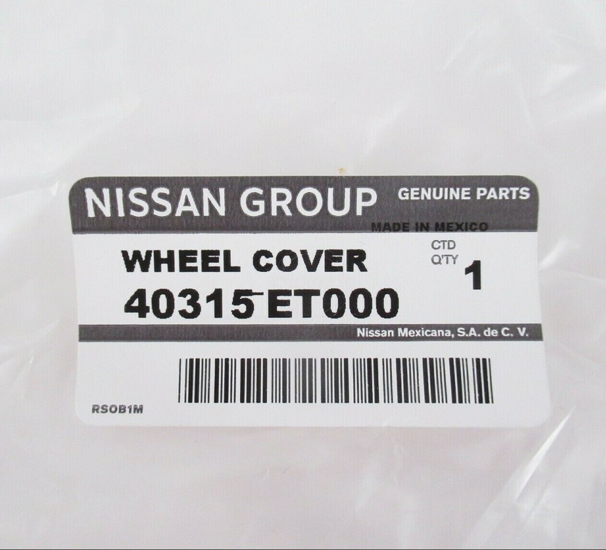 OEM NEW GENUINE Nissan Rear Right Closing Plate Bumper, 53% OFF