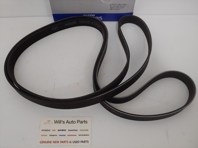 6pk2357 Genuine Hyundai iLoad IMAX Petrol Serpentine Fan Belt 25212 ...