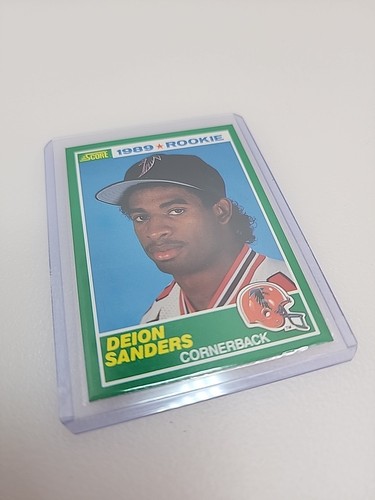 1989 Score #246 Deion Sanders RC Falcons Cowboys Rookie Card Primetime ...