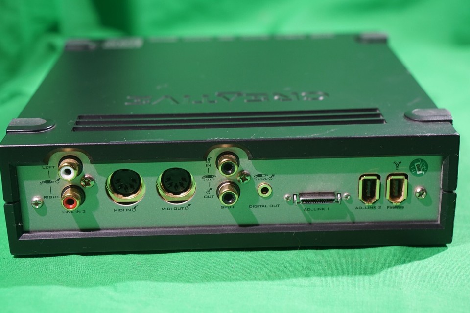 Creative Sound Blaster Audigy 2 ZS Sound Card External I/O Hub- S80290 ...