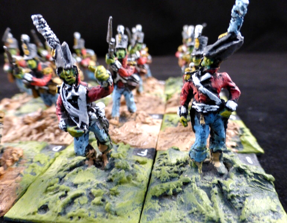 28mm Napoleonic British Infantry Regiment Painted Metal Models - Green ...