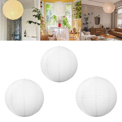 Rice Paper Lamp Shade Round Paper Lantern Modern Ambient Lampshade ...
