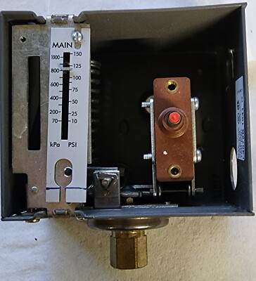 Used L4079B1041 HONEYWELL LPRESSURE HIGH LIMIT MAN. RESET CONTROLLER 10 ...