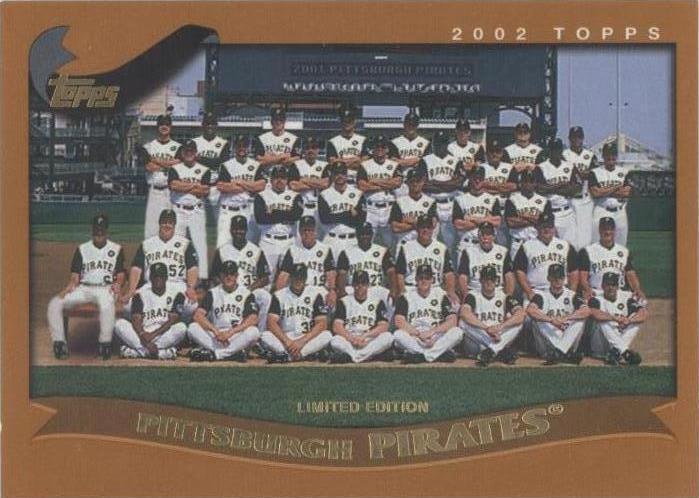 2002 Topps - Team Checklist Pittsburgh Pirates #663 Limited Edition for ...