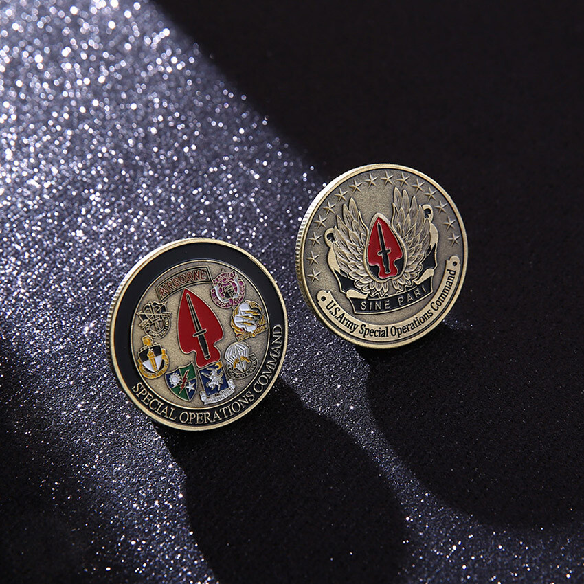 US Military Army Special Operations Command Commemorative Challenge ...