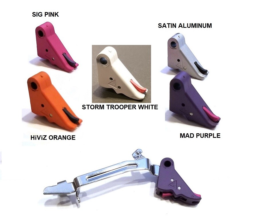 TANGO DOWN Flat-Faced Trigger With Trigger Bar For Glock Gen 5 Models ...