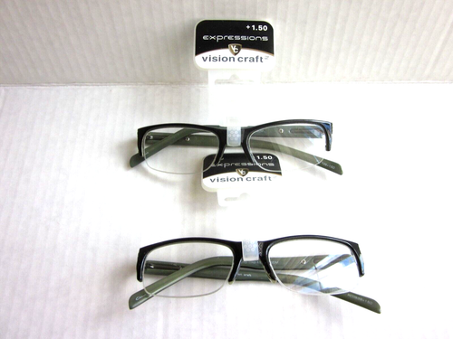 CLOSEOUT!!! Magnivision Reading Glasses 'Expressions' +1.50 2 Pairs ...