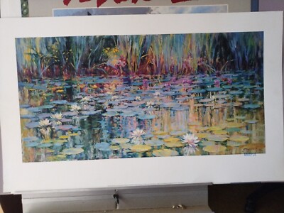 vintage rare hand signed sample print Lynn Gertenbach 18x30 | eBay