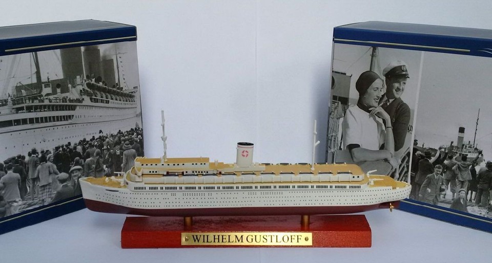 Atlas Editions 7572-004 German Liner Wilhelm Gustloff 1/1250 Scale ...