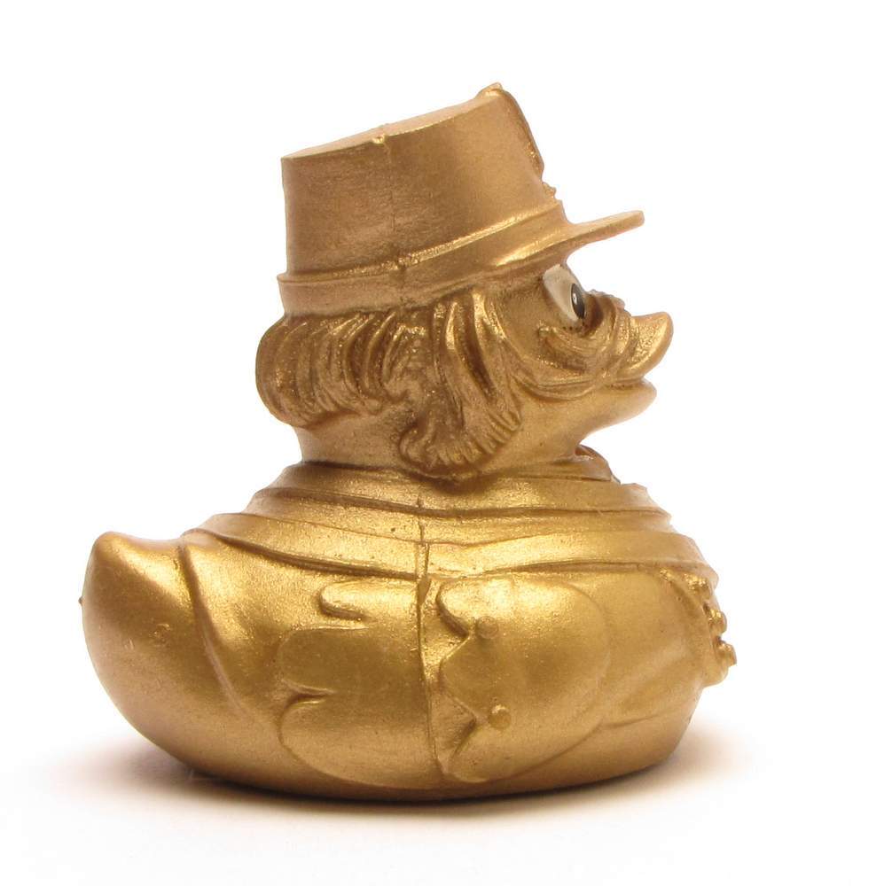 Badeente Kaiser Franz-Josef in gold Quietscheente Quietscheentchen ...