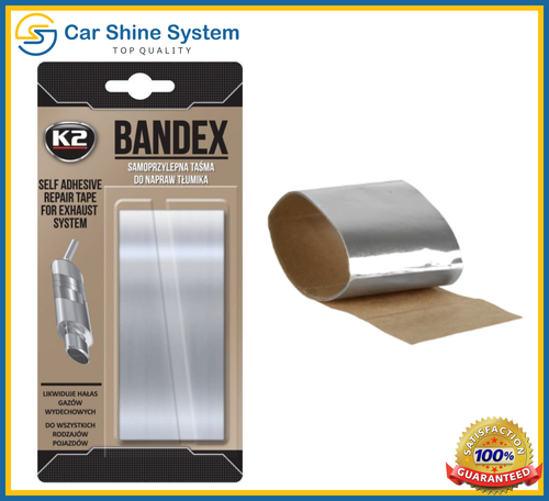 K2 BANDEX Self Adhesive Exhaust Muffler Repair Bandage Heat Resistant ...