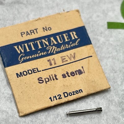 Vintage Wittnauer watch 11EW winding split stem movement side female ...