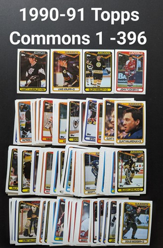 1990-91 Topps Hockey U- Pick COMMONS High Grade Buy 5 get free shipping ...