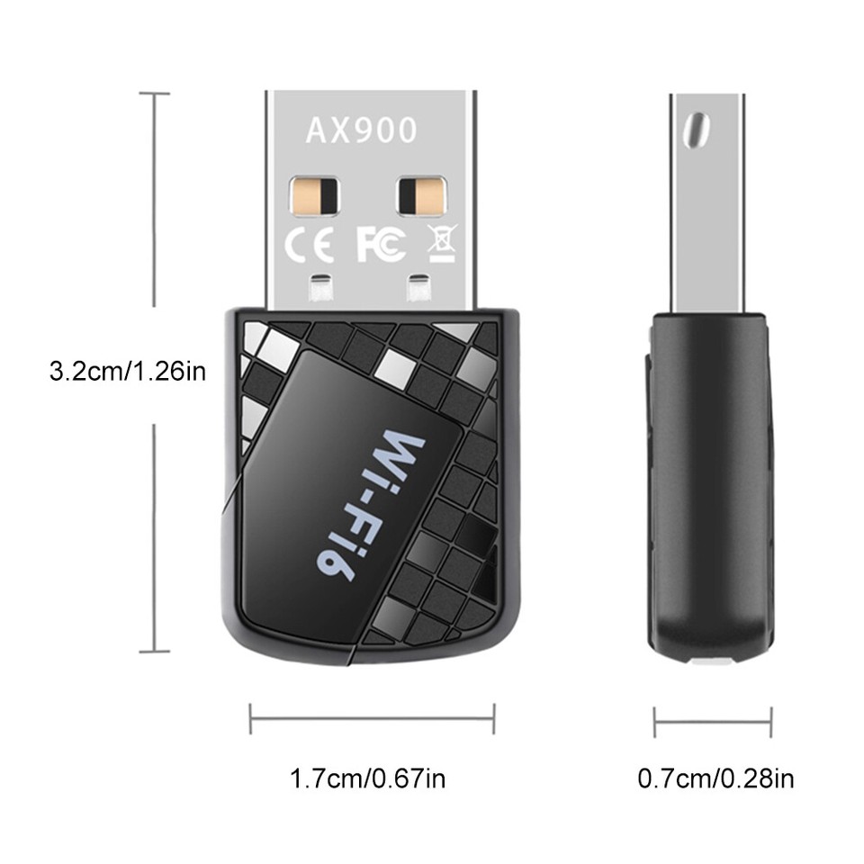 Mini USB WiFi Adapter 900Mbps WiFi Dongle PC Network Card Wireless WiFi ...