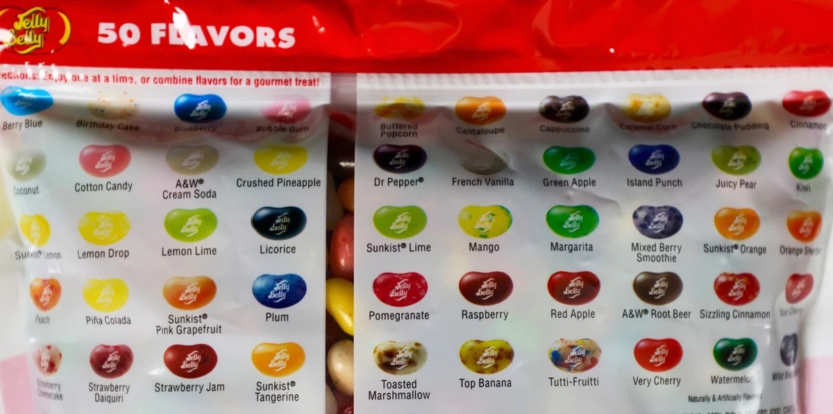 Jelly Belly 49 Flavors Jelly Beans: 2LB Bag Candy Warehouse, 57% OFF