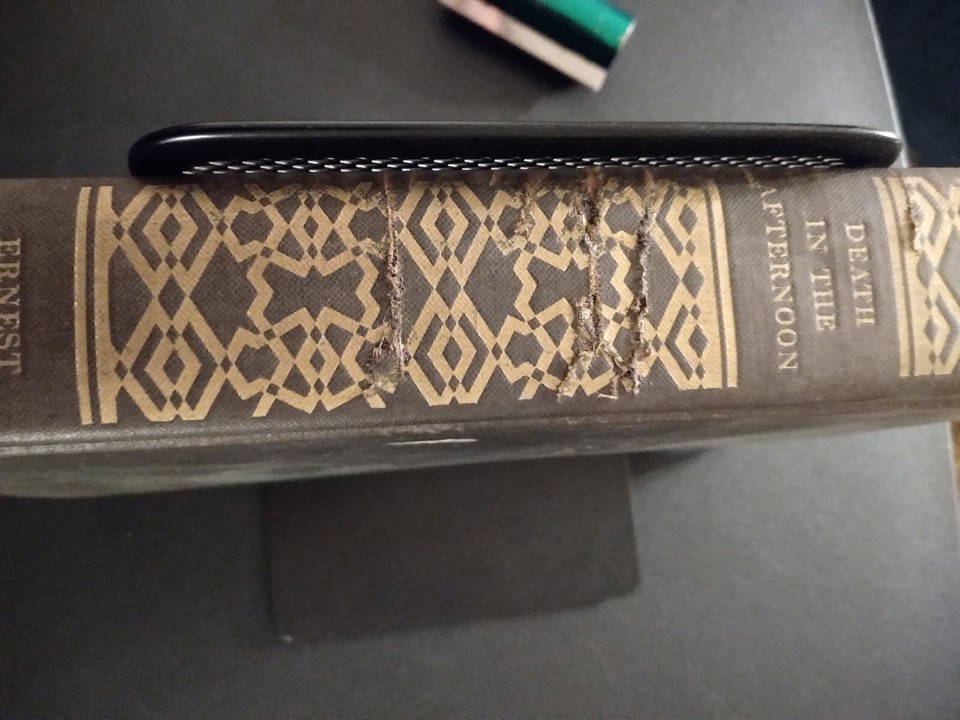 Ernest Hemingway Death In The Afternoon 1st 1932 Scribner {A} Present ...