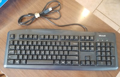 Microsoft 200 Wired Keyboard Tested | eBay