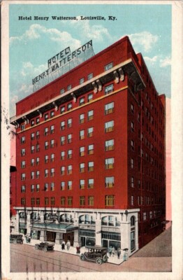 Postcard Hotel Henry Watterson Louisville KY | eBay