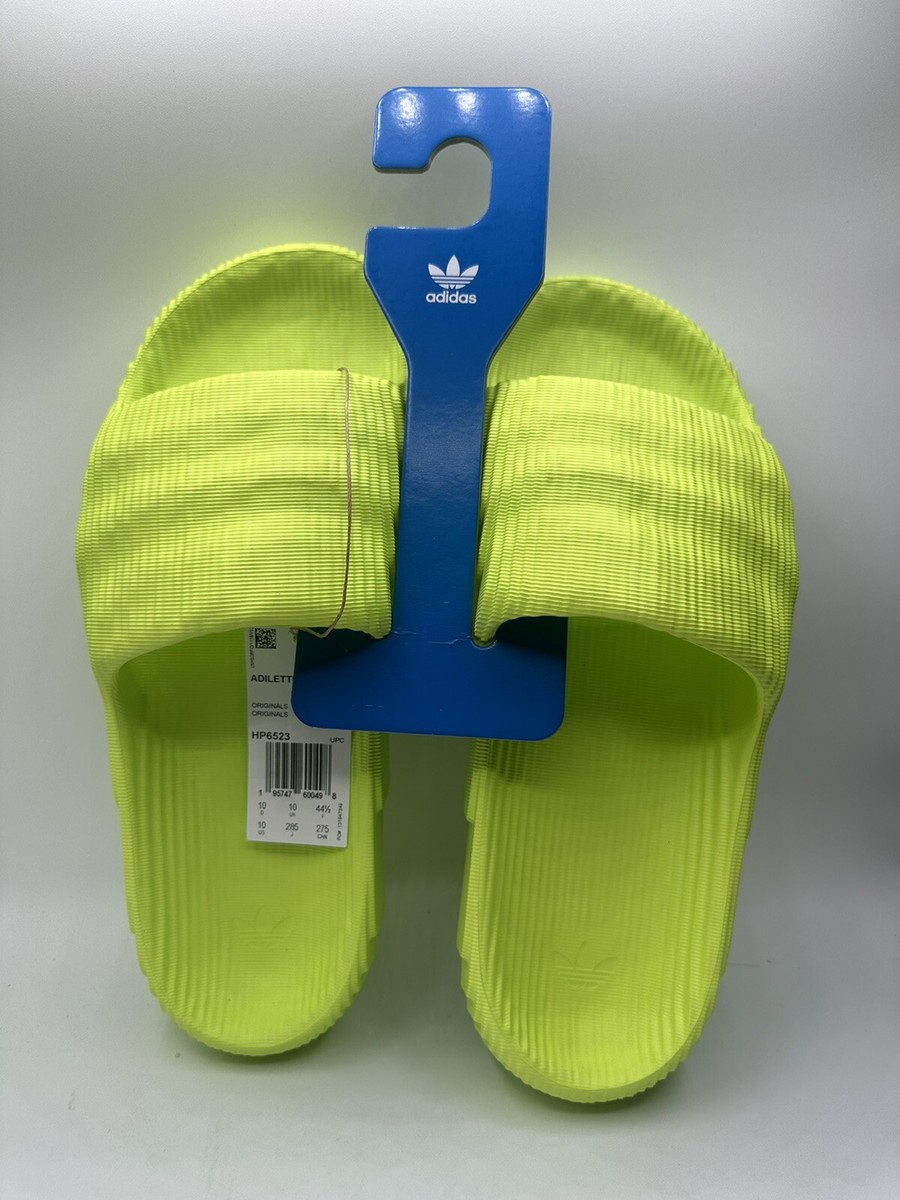 Yellow Adidas Sandals For Men