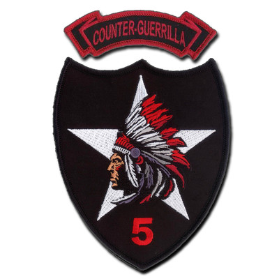 5-2 Infantry (5th Stryker Brigade) Counter Guerrilla Embroidered Patch ...