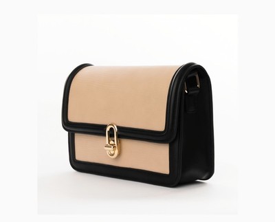 NWT Jules Kae Mia Bag Crossbody Handbag Tan Black Colorblock Purse NEW ...