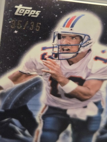 /35 Dan Marino Miami Dolphins Football Card Topps Midnight | eBay