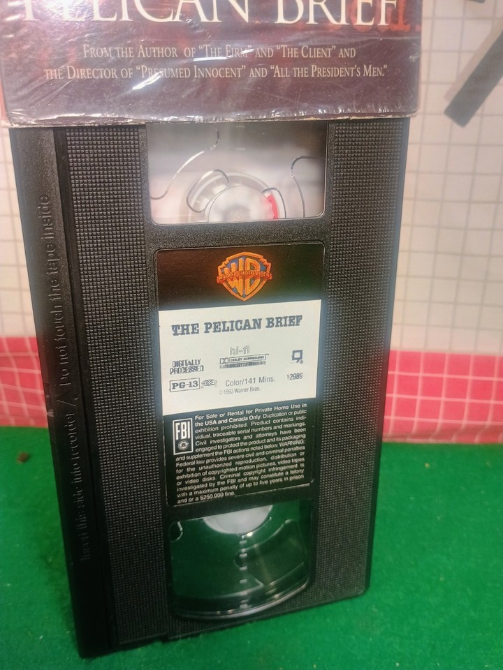 The Pelican Brief (VHS, 1994) 85391298939| eBay