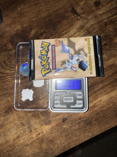 Pokemon HEAVY 1st Edition Fossil Set Sealed Booster Pack AERODACTYL 20 ...