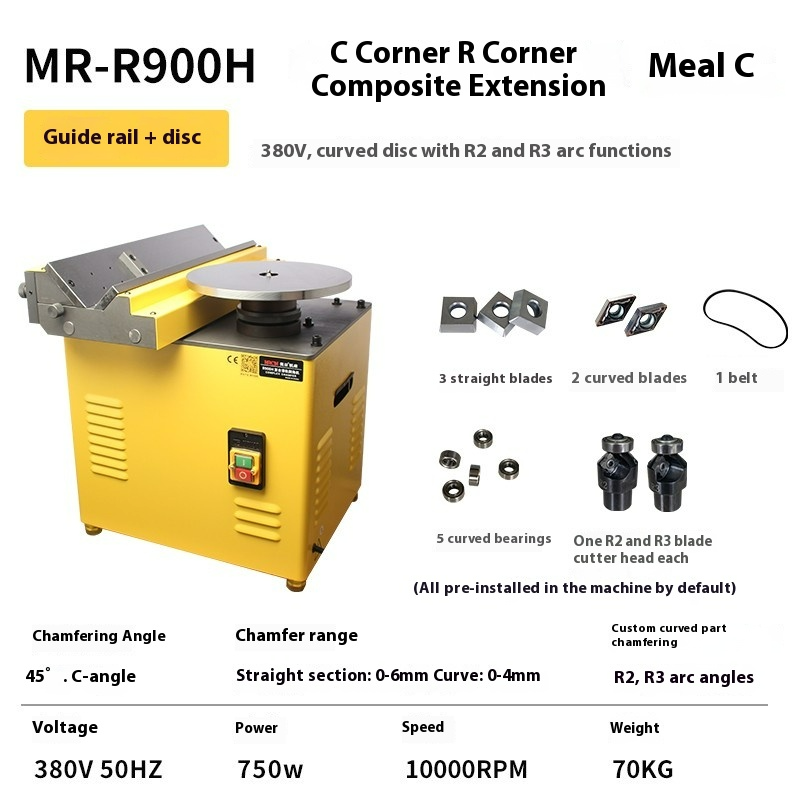 MR-R200A/MR-R200 Portable Multi-functional Powerful Chamfering Machine ...