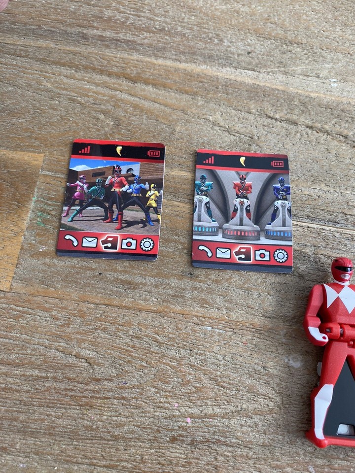 Power Rangers Lot Gokaiger DX Legend Mobirates Morpher Cell Phone Keys ...