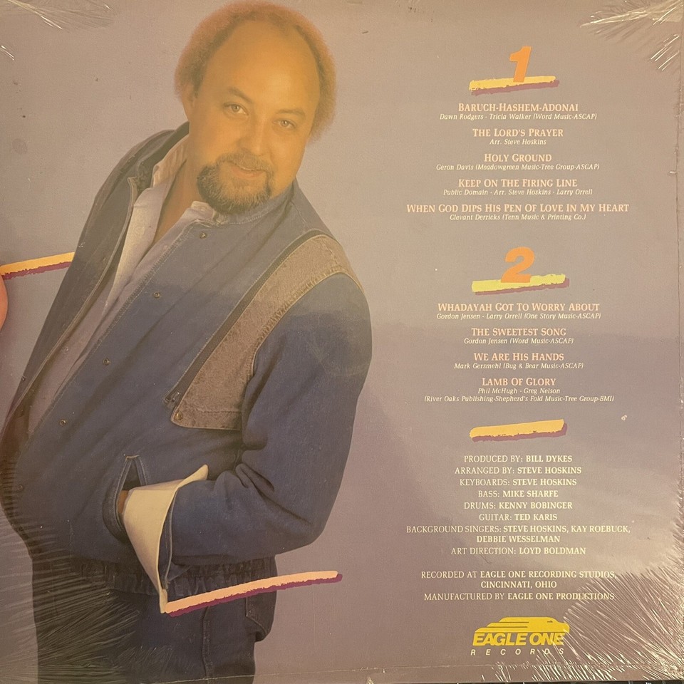 SEALED LP RARE Larry Orrell Southern Gospel Eagle One Orrells Quartet ...