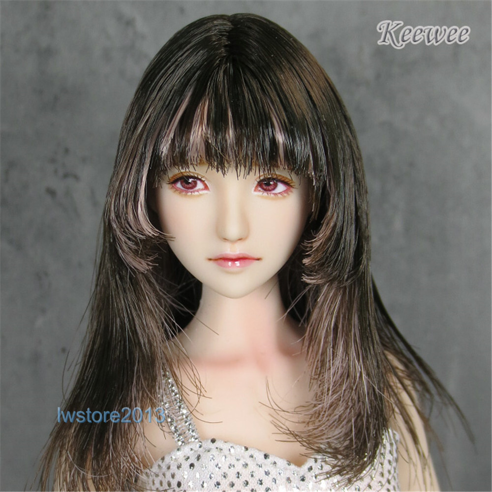 1:6 Leaf Beauty Girl Obitsu Head Sculpt Carved F 12" Female PH TBL ...