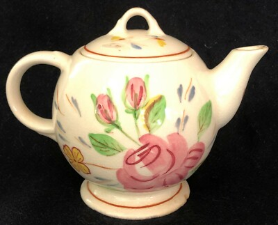Blue Ridge "Jetta" Mini Ball Teapot HTF | eBay