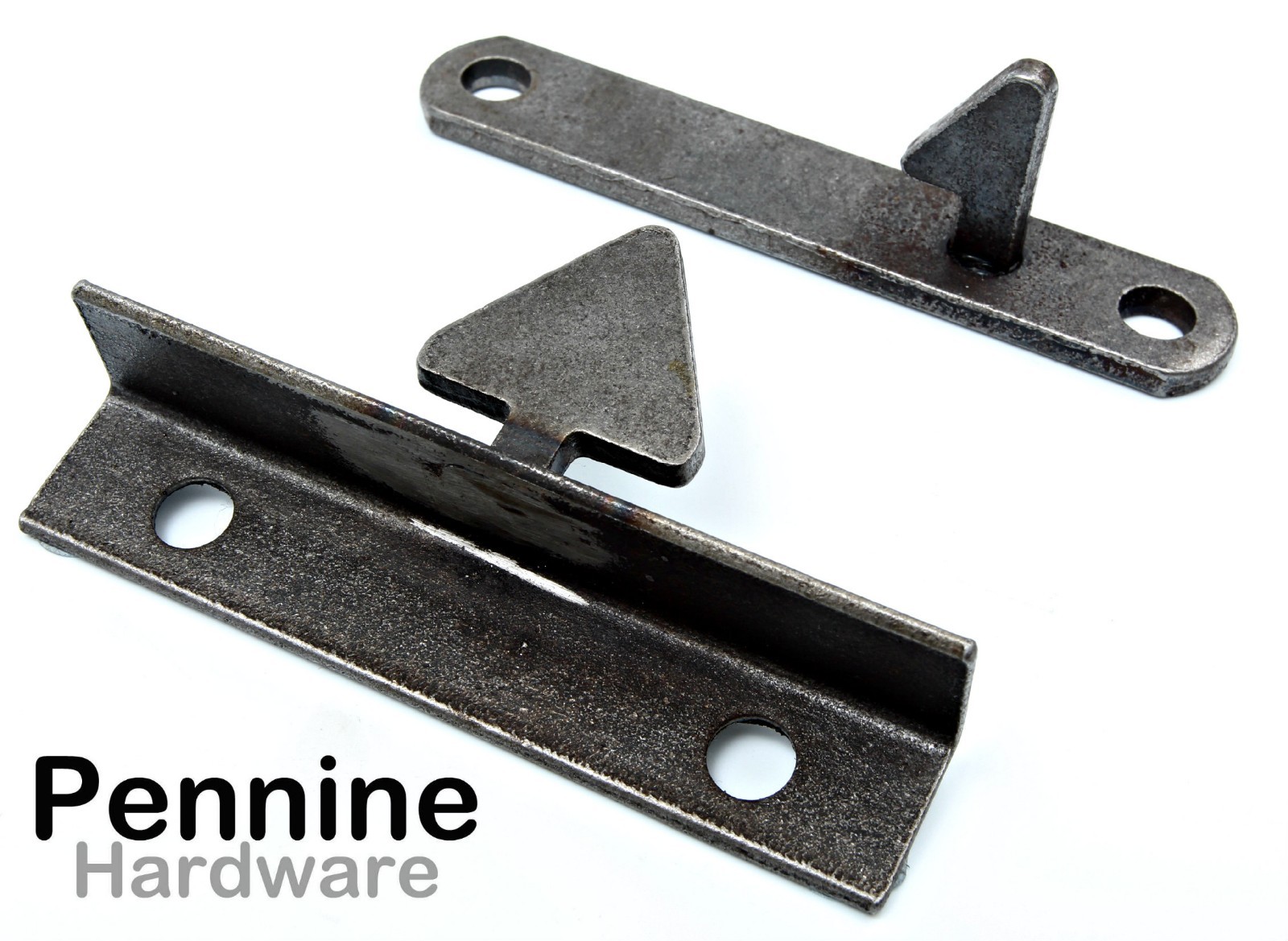 Replacement Metal Bolt On Gate Catch Strike Plate - Angled or Flat ...