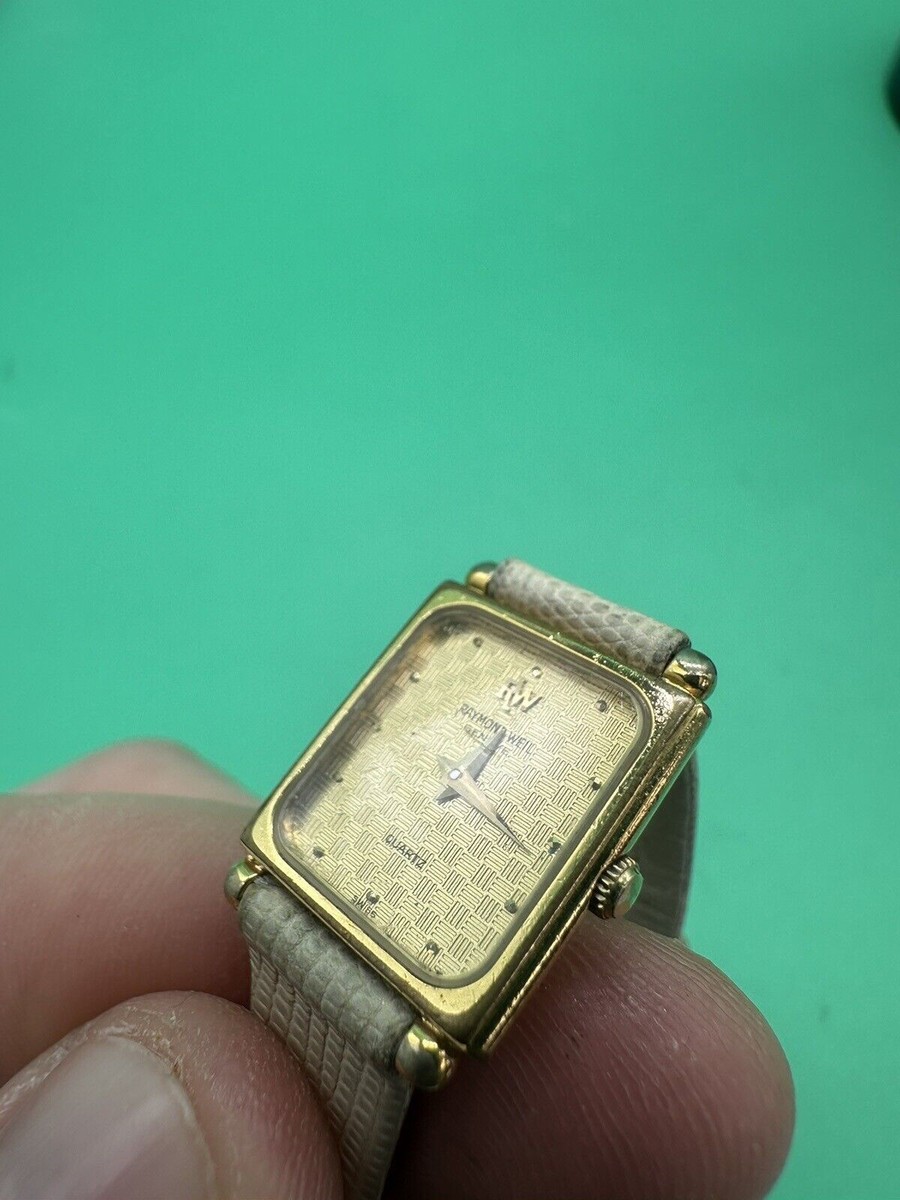 Vintage Women's Raymond Weil 18K Gold Electroplated 10M 5732 Vintage Women's Raymond Weil 18K Gold Electroplated 10M 5732