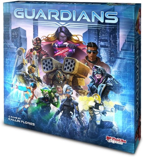 Guardians (Card Game, 2018) board Plaid Hat Games sci fi 2 Or 4 Players ...