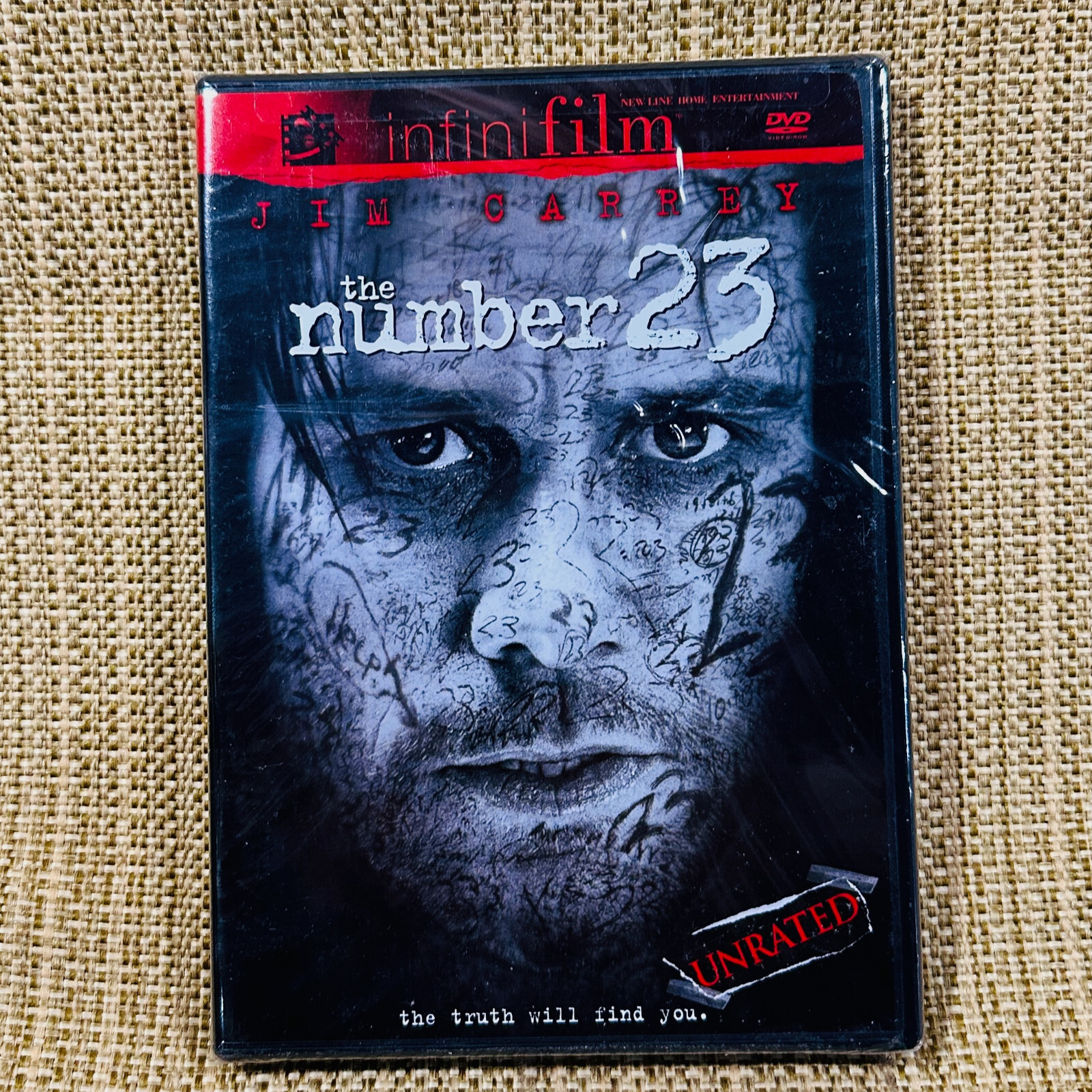 THE Number 23 Jim Carrey Virgina Madsen DVD New With Slipcase ...