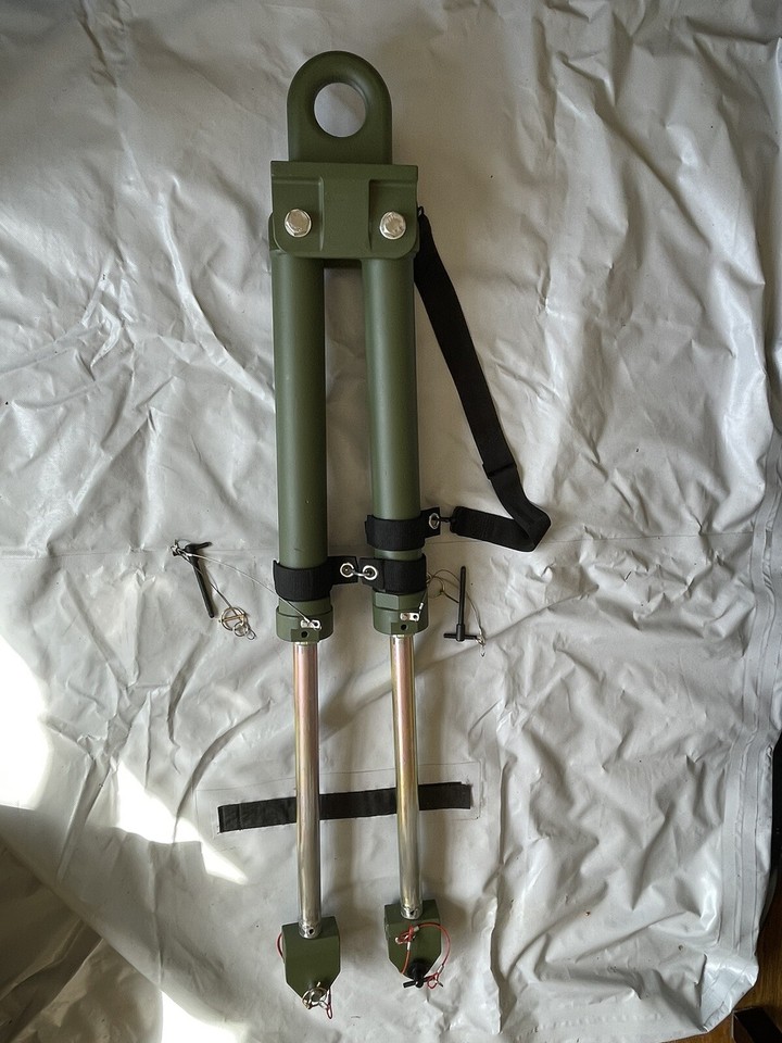 TOW BAR Ibis Tek 2512-100-0 M998 HMMWV Military Truck. 44,000 LBS. 383 ...