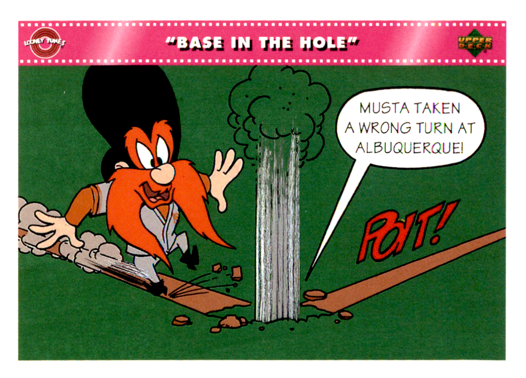 1992 Upper Deck Looney Tunes ⚾ 180 🔥 Base In The Hole 🔥Samdy Sam | eBay