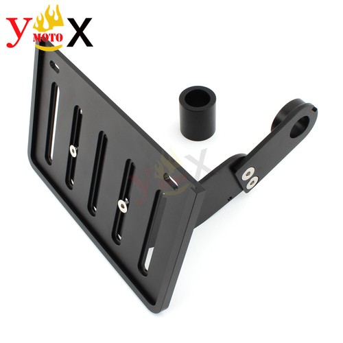 Set Side License Plate Holder Bracket For Harley Softail Breakout ...