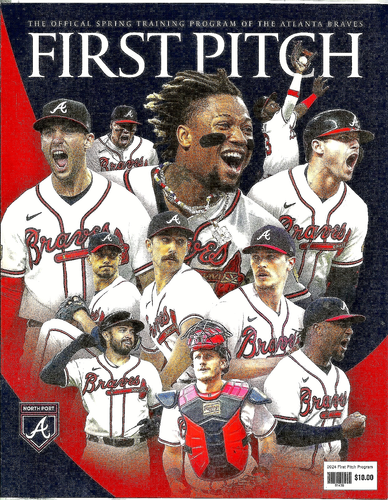 2024 MLB Atlanta Braves Spring Training Program | eBay