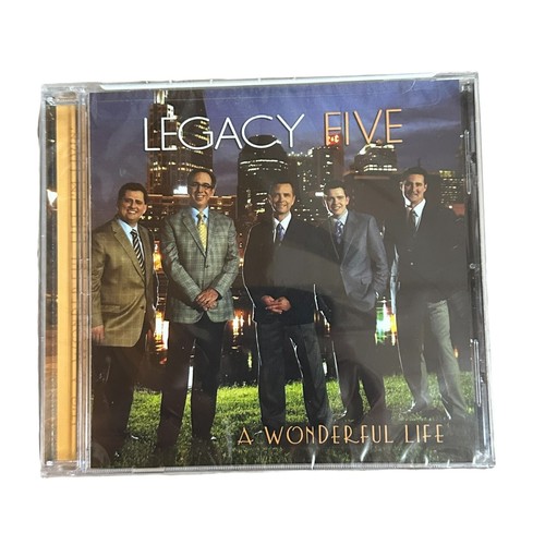 LEGACY FIVE......."A WONDERFUL LIFE".........NEW SEALED HTF OOP GOSPEL ...