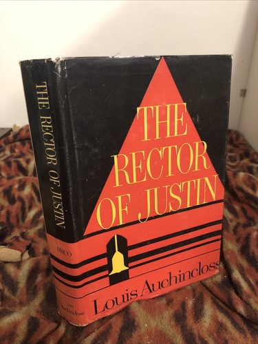 Vintage 1964 The Rector of Justin by Louis Auchincloss Hardcover First ...