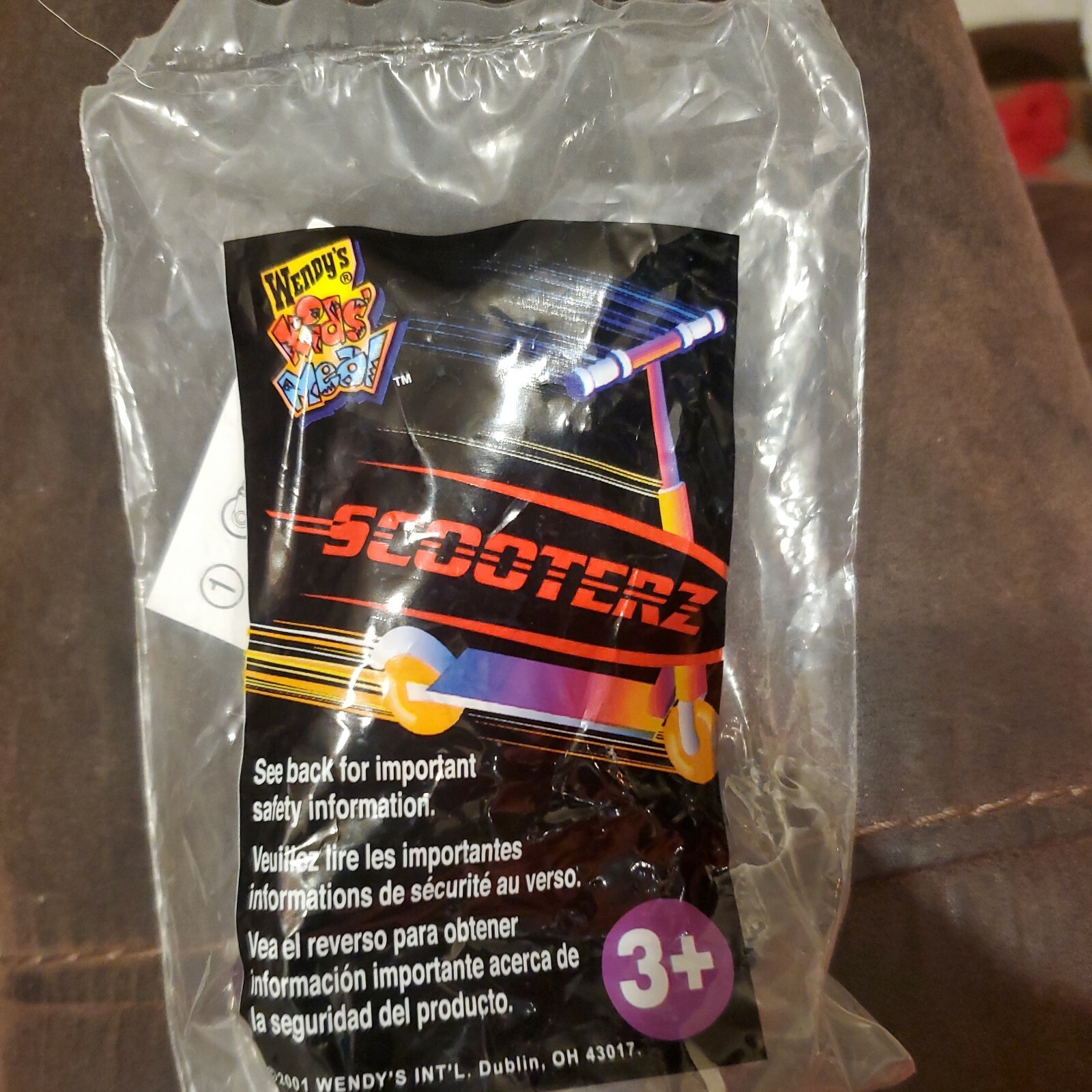 Scooter 2001 Wendy's Happy Meal Toy Scooterz Age 3+ Sealed | eBay