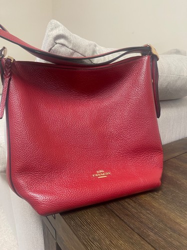 Coach Val Women's Duffle Bag - Red | eBay