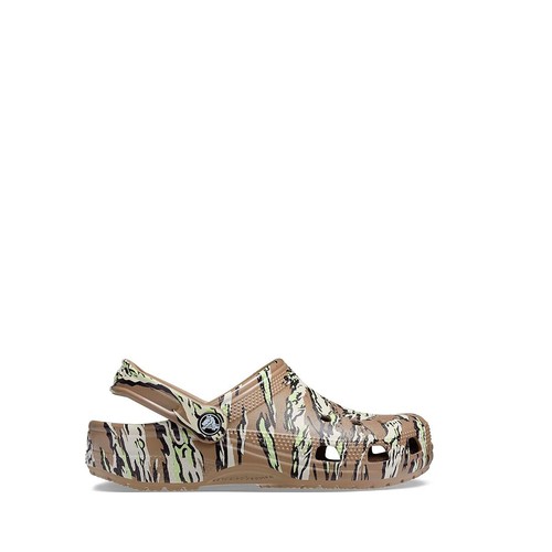 CROCS 206454-KHA Unisex Printed Camo Clogs in Khaki - Medium | eBay