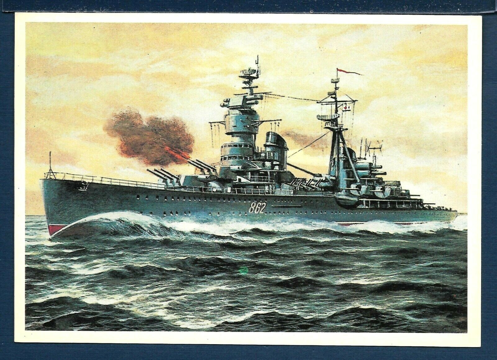 Soviet Navy Cold War CHAPAYEV Class Cruiser 862 | eBay